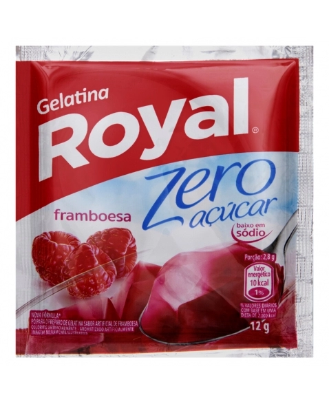 GELATINA ZERO FRAMB 6DSX12UNX12G