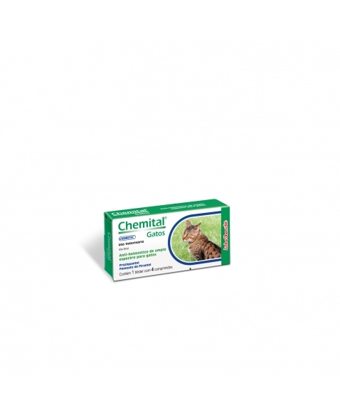 CHEMITAL GATOS CARTUCHOS C/4 CP
